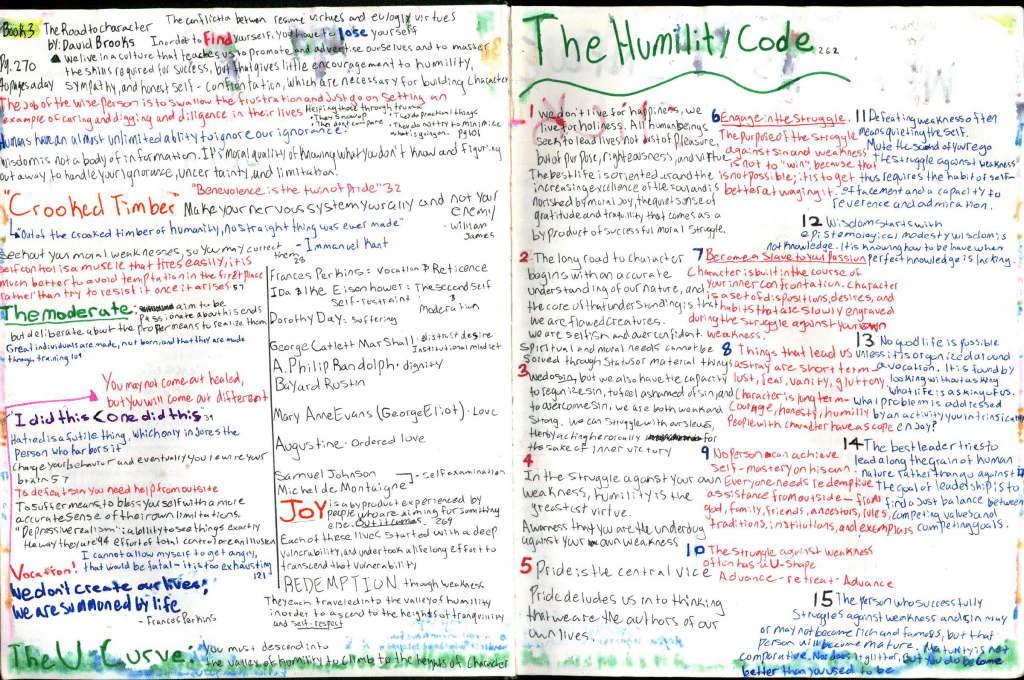 Book Summary: The Road to Character by David Brooks | Forces of Habit